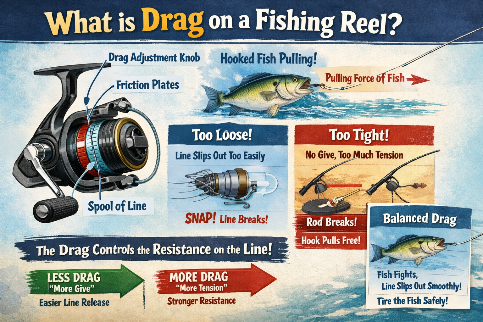 What is Drag on a Fishing Reel? A Beginner’s Guide | Salted Angler